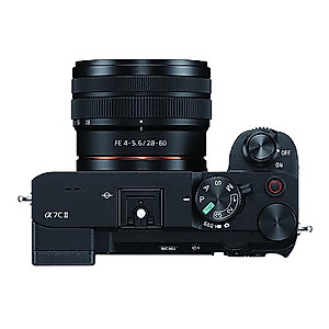 Sony Alpha 7C II Full-Frame Interchangeable Lens Camera Lens Kit - Black