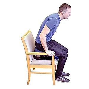 WLL-DP Portable Self-Powered Seat Assist Lifting Cushion, Ergonomic Chair Lift and Sofa Stand Assist, Suitable for Elderly/Handicapped