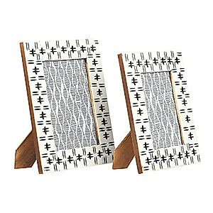 Main + Mesa Resin Photo Frames, Set of 2 (4x6” and 5x7”)