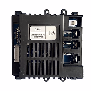 2.4G Bluetooth Remote Control DR01 V2.6-HL 12V Receiver Kit Kids Powered Ride On Car,Controller Control Box Accessories for Children Electric Ride On Car Replacement Parts