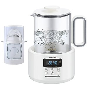 Instant Water Warmer, 8-in-1 Baby Bottle Warmer, Water Dispenser, Baby Formula Maker, Electric Kettle 1.5-Liter, Breastmilk Defroster, with Nightlight