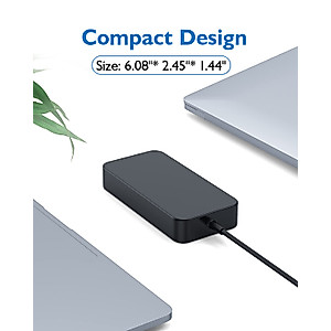 120W Charger Fit for Asus Q538 Q528 Q535 Q537 Q547 Q546 Q538EI Q528E Q528EH Q537F Q537FD Q535U Q535UD Q536F Q536FD Q547F Q547FD Q546F Q546FDX Zenbook Flip 15 Laptop Power Adapter