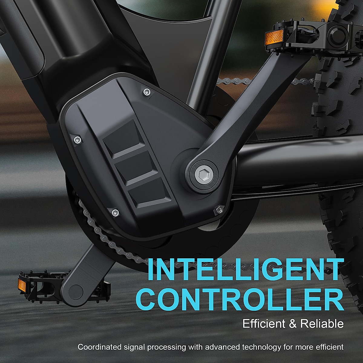 airwest Electric Bike, 750W Bafang Motor 28MPH Ebikes for Adult, 26" Fat Tire Electric Bicycle with Removable 48V 15Ah LG Battery & Fast Charger, Shimano 7-Speed, Lockout Fork Electric Mountain Bike