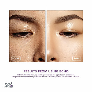 Spa Sciences ECHO - Makeup Brush for Flawless Blending, Contouring, Highlight & Airbrush Finish - 3 Speeds - Rechargeable