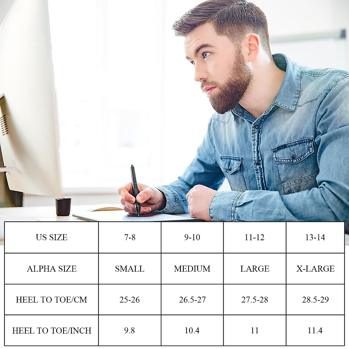 Magtoe Moccasin Slipper for Men Warm House Slippers Memory Foam Indoor Outdoor Home Slide Shoes Winter Fall(13-14,Coffee)