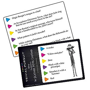 USAOPOLY TRIVIAL PURSUIT: Disney Tim Burton’s The Nightmare Before Christmas