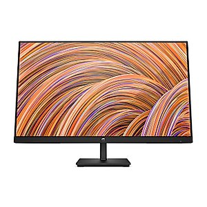 HP V27i G5 FHD Monitor, AMD FreeSync Technology, HDCP Support for HDMI (V27i G5, Black)