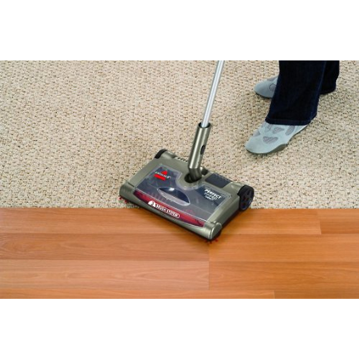 BISSELL Perfect Sweep Turbo Cordless Rechargeable Sweeper, 2880A