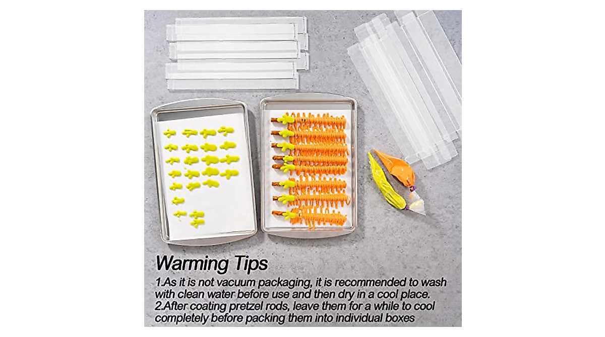 Clear Gift Boxes for Pretzels - 40 Pack