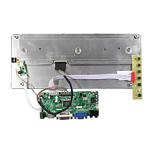 VSDISPLAY 12.3 inch 1920x720 FHD 850nit IPS LCD Screen HSD123KPW2-D10 and HD-MI DVI VGA Audio LCD Controller Board M.NT68676