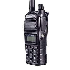 BaoFeng UV-82C Dual-Band 136-174/400-520 MHz FM Ham Two-Way Radio, Transceiver, HT with Battery, Earpiece, Antenna, Charger