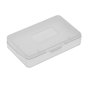 Richer-R 10 Pcs Clear Plastic Game Cartridge Card Box Case Cover for Nintendo Game Boy Advance GBA