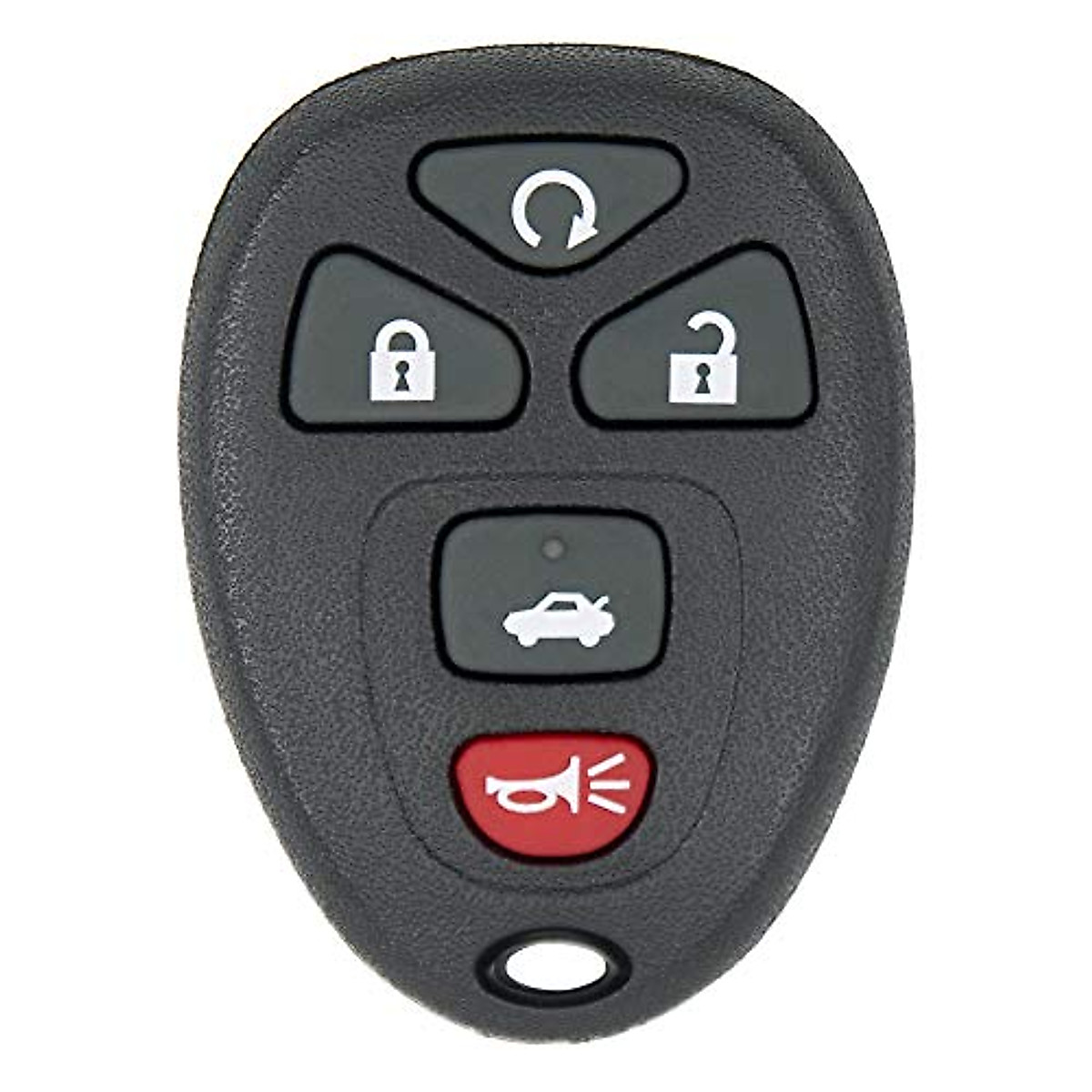 Keyless2Go Replacement for New Keyless Entry Remote Start Car Key Fob for 22733524 KOBGT04A Malibu Cobalt G5 G6 Grand Prix Lacrosse Allure