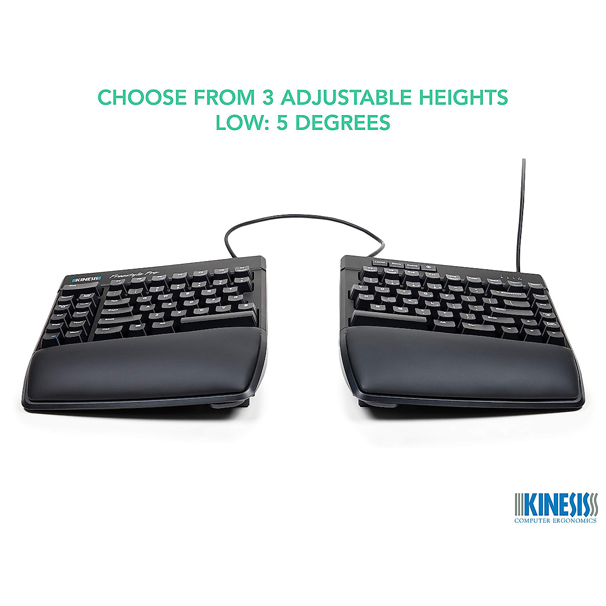 KINESIS VIP3 Pro Premium - Tenting with Palm Supports for Freestyle Pro (AC925)