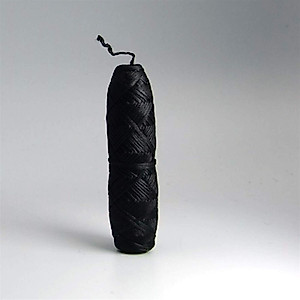 Dental Floss threaders 12PCS Biodegradable bamboo charcoal dental floss with refillable bamboo container | Free refill | Natural candle wax | 30M x 12| Corn and charcoal floss, | Environmental protect