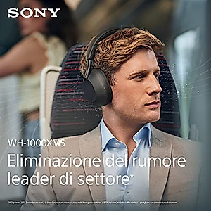 Sony Noise Canceling Wireless Headphones - 30hr Battery Life - Over-Ear Style - Optimized for Alexa and Google Assistant - Built-in mic for Calls - WH-1000XM5B.CE7 - Limited Edition - Charcoal Black