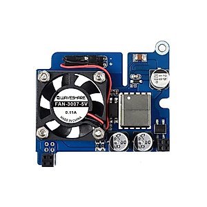 waveshare PoE HAT for Raspberry Pi 4 B/3 B+,Power Over Ethernet HAT (D) with Fan,Support IEEE 802.3af Network,Compatible with Raspberry Pi Official 4B Case
