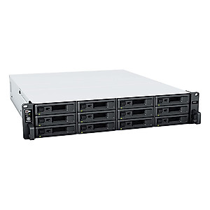 Synology RackStation RS2421RP+ 12-Bay 350W NAS Enclosure, 4-Core 2.2GHz, 4GB RAM, Diskless