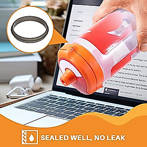 AmapleL 8 Pack Gasket for Gatorade Water Bottle Lid Replacement, Silicone Water Bottle Gasket Replacement Compatible with Gatorade GX Bottle Rubber Seal