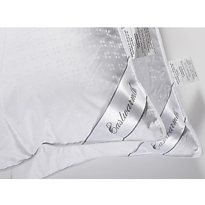 Eastwarmth Natural Goose Down&Feather Pair Pillows Insert, Set of 2 Bedding Soft Pillows 100% Soft Cotton Standard 20x26in