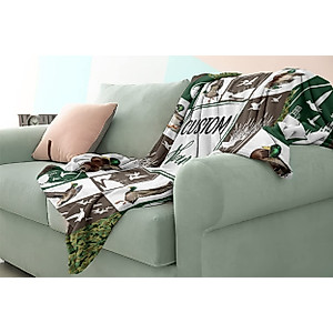 Personalized Mallard Duck Baby Blanket, Custom Name Duck Blanket for Kids, Adults, Baby Name Blanket, Baby Boy Blanket,, Super Soft Plush Throw Blanket for Baby for Kids 30x40, 30X40in