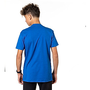 Lacrosse Crossed Sticks Tee | Royal Short Sleeve T-Shirt | Adult Medium