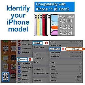 ZVE iPhone 11 Wallet Case Crossbody, iPhone 11 Case with Credit Card Holder Handbag Purse Wrist Strap Zipper Leather Case Cover for Apple iPhone 11 6.1 inch 2019 - Black