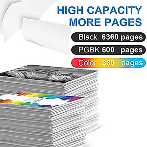 FAcms Compatible Canon tr8520 Ink Cartridge Replacement for Canon 280 281 Ink cartridges,PGI-280XXL CLI-281XXL for PIXMA TR7520 TR8520 TS6120 TS6220 TS6320 TS8120 TS8220 TS9120 Printer (10 Pack)