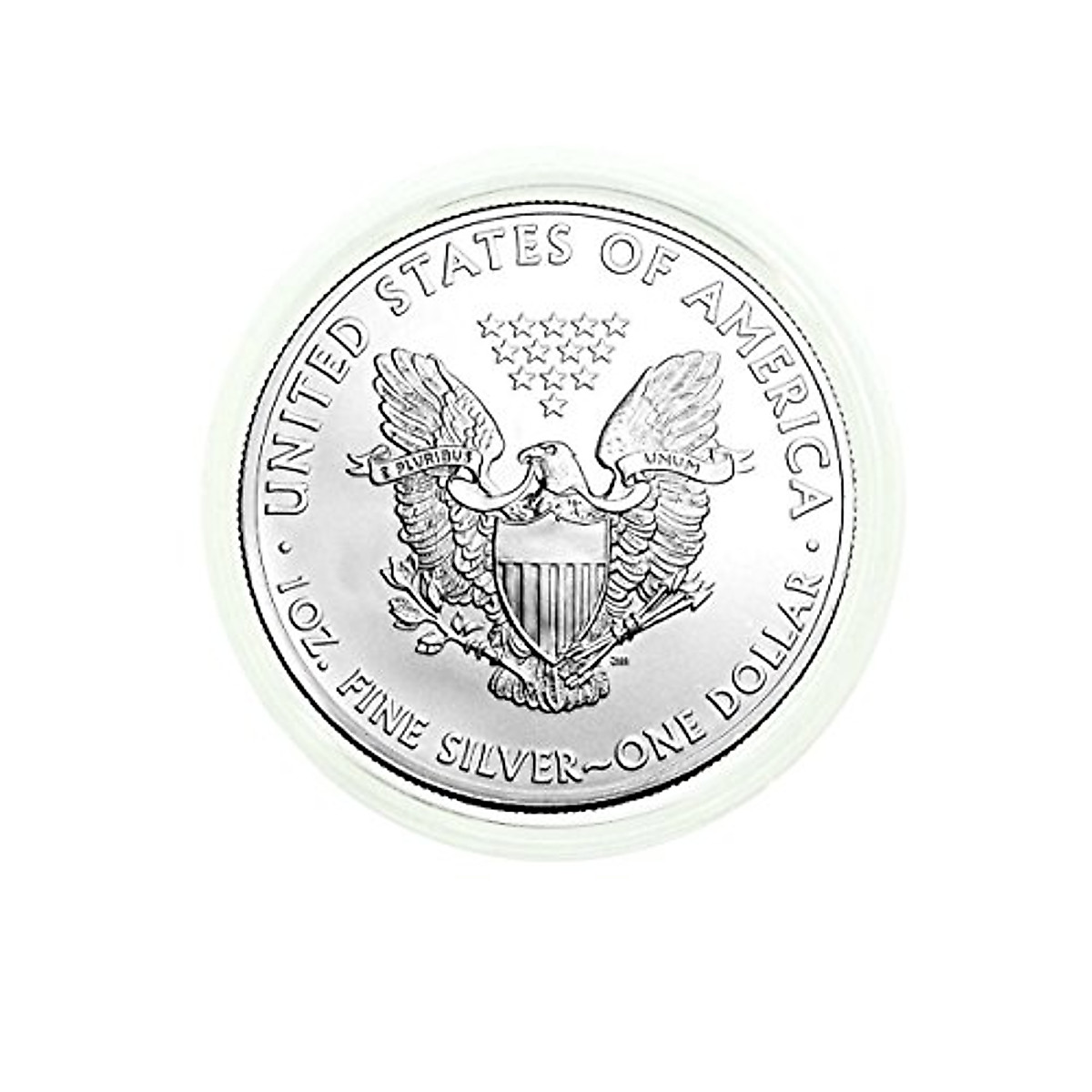 2020 - American Silver Eagle .999 Fine Silver in Direct Fit Air Tite with our Certificate of Authenticity Dollar Uncirculated Us Mint