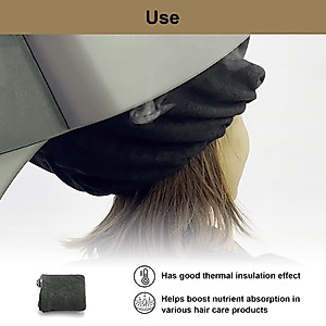 Cotton Hood for Elitzia ET1408D Hair Steamer - Spare Part Heating Cap for Deep Conditioning, Steam Treatments, Oil-Free Hair Masks, and Soft Hair Care
