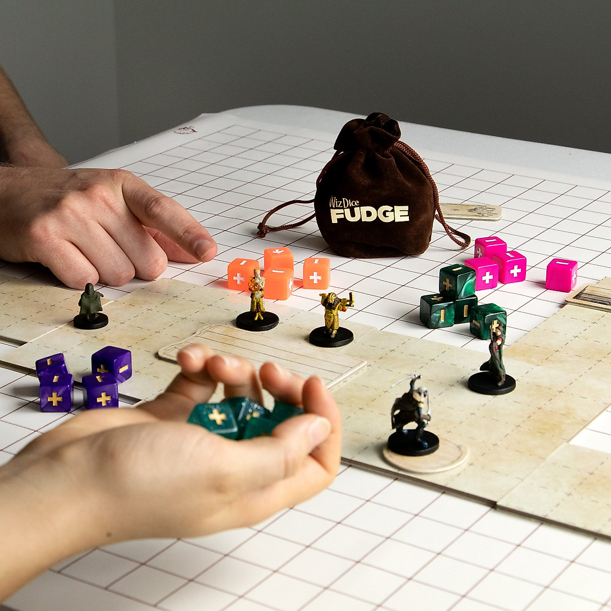 Deluxe Fudge Dice Mystical Starter Set with Bag - Set of 20 Dice!