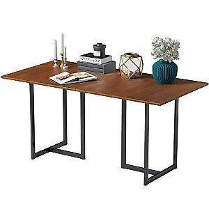 Tangkula 63 Inch Computer Desk, Large Writing Table, Modern Versatile Writing Desk with Spacious Desktop, Computer Workstation Study Table Home Office Desk (63” x 31.5” x 30”)