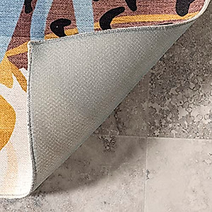 nuLOOM Ally Nautical Machine Washable Indoor/Outdoor Area Rug, 8' x 10', Multicolor