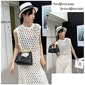 Pearl Clutch Purses For Women Evening Bags Formal, Top-Handle Bags Black Shoulder Bags Party handbags