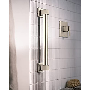 Moen YG8818BN 90 Degree 18-Inch Designer Grab Bar, Brushed Nickel