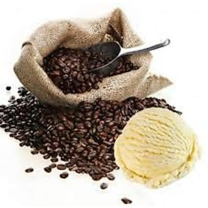 Decaf French Vanilla - Flavored Cold Brew Coffee - Inspired Coffee Co. - Swiss Water Process - Coarse Ground Coffee - 12 oz. Resealable Bag, Blue and Black