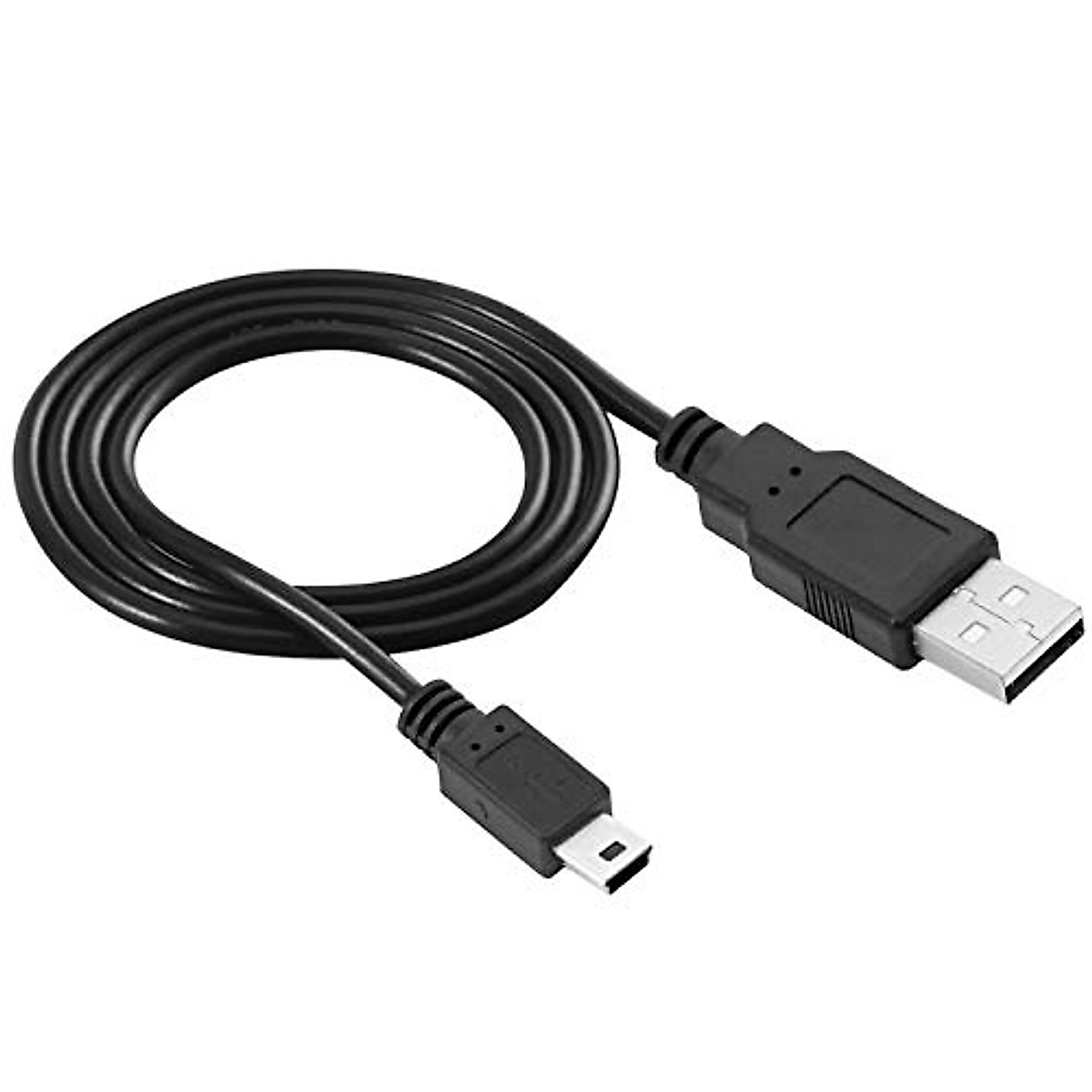 SAITECH IT 10 Pack USB 2.0 A to Mini 5 pin B Cable for External HDDS/Camera/Card Readers/ MP3 Player(150cm - 5Feet - 1.5M) -Black