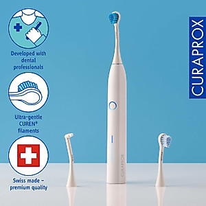 Curaprox Pro Electric Toothbrush With Charger and Travel Case