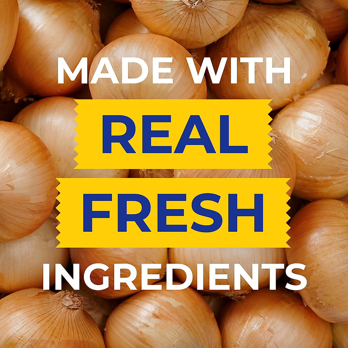 Spice World Squeezable Easy Onion – 20oz Ready-to-Use Minced Onion – Perfect for Hot Dogs, Stir Fry, Marinades, & More – Simply Squeeze the Onion Seasonings for Cooking to Add Flavor Without Tears