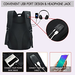 outdoor plus Camo Backpack for Boys,Military Teen Backpack with USB Port, Army Bookbag for School Tactical