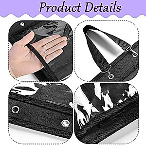 Legging Organizer Storage, T-Shirt Organizer, Foldable Hanging Closet Organizer, Hanging Clothes Organizer with 24 Roll Compartments for Yoga Clothes, Pants, Tank Top, Towel, Underwear, Shirt (Black)