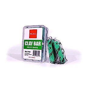 Maxshine Detailing Clay Bar 2pack 100g(2x50g) Car Detailing Bars, Heavy Grade Material-Clean Wash Green Bars and Remove Surface Contaminants Easily Green Clay Bar