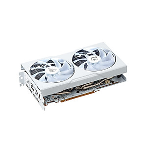 PowerColor Hellhound Spectral White AMD Radeon RX 6650 XT Graphics Card with 8GB GDDR6 Memory