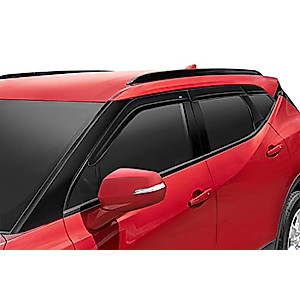 Auto Ventshade [AVS] Low Profile Ventvisor | 2010 - 2017 Cadillac SRX, Smoke - 6 pc. | 796003