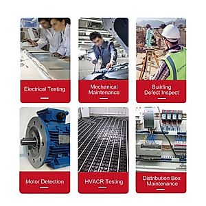 UNI-T UTi89 Pro Thermal Camera Imager 80x60 IR Resolution Handheld Infrared Thermal Imaging Camera 4800 Pixels 9Hz Refresh Rate, IP65 Rechargeable 16GB MicroSD 2 Meter Drop Durability