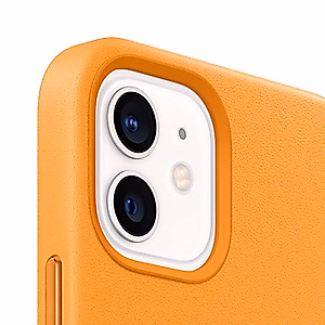 Apple iPhone 12 Mini Leather Case with MagSafe - California Poppy