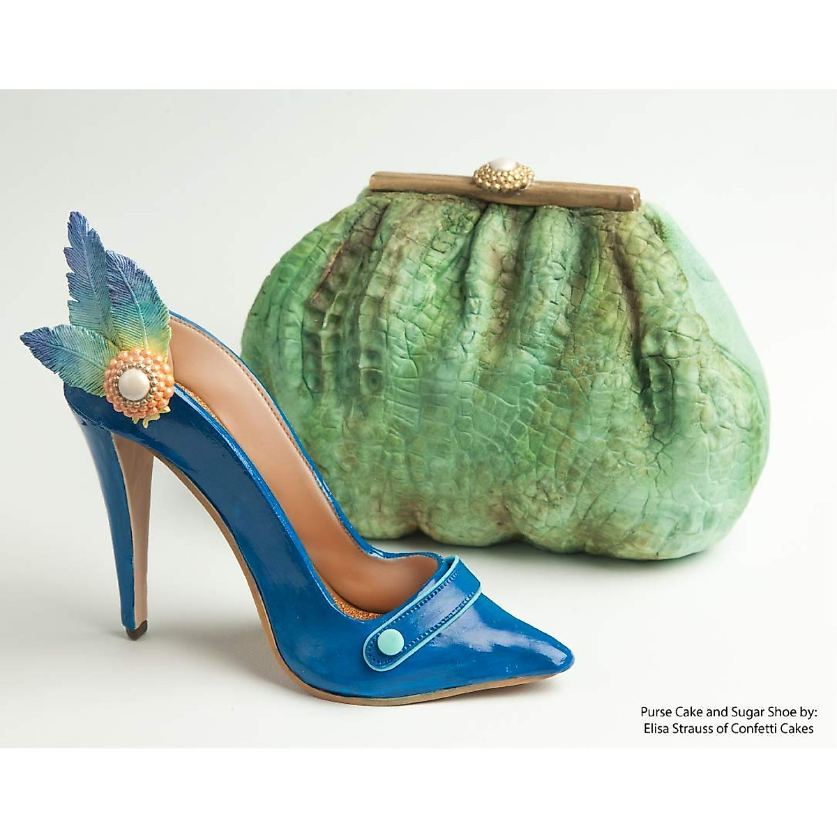 Marvelous Molds Alligator Silicone Impression Mat for Cake Decorating with Fondant Gum Paste