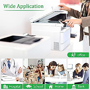 greencycle 1 Pack Compatible CB435A 35A Black Toner Cartridge Replacement for HP Laserjet P1005 P1006 P1007 P1008 P1009 Printer