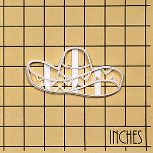 Sombrero Hat cookie cutter, 1 piece - Bakerlogy