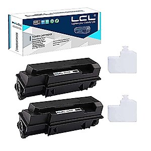 LCL Compatible Toner Cartridge Replacement for Kyocera TK362 TK-362 1T02J20US0 FS-4020DN (2-Pack Black)